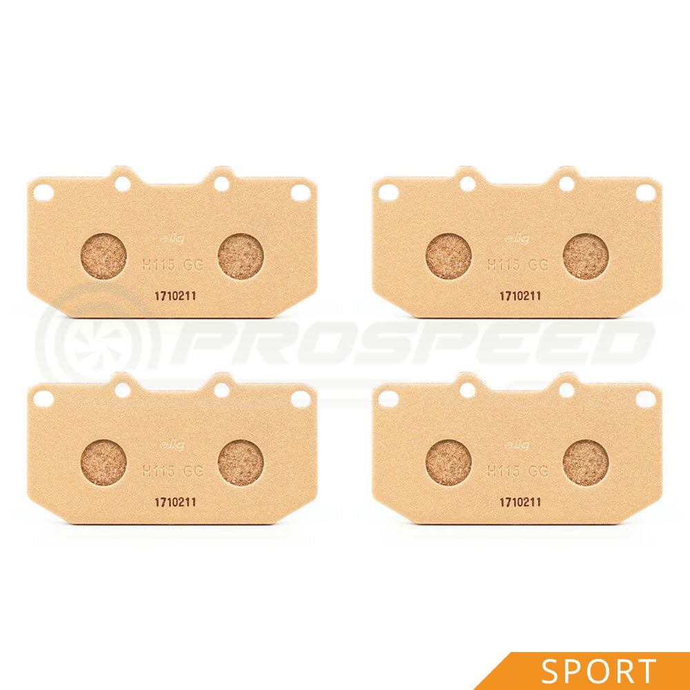 Elig Sports SB539 Front Brake Pads - Subaru WRX 01-07/Nissan S14/S15 ...