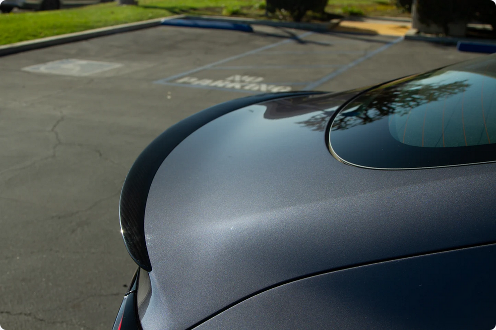 APR Performance Carbon Fibre Rear Deck Spoiler Tesla Model 3 AS-104803 ...