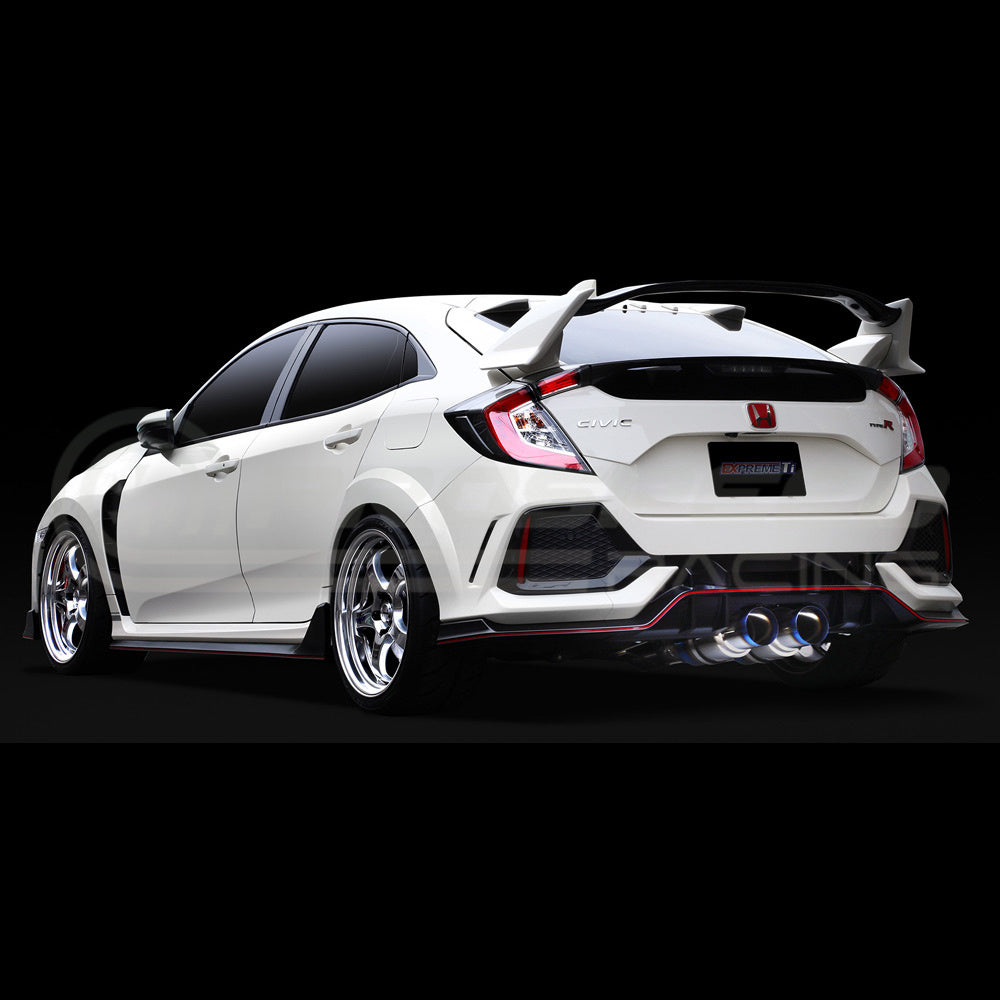 Tomei Expreme Ti Type D Titanium Cat Back Exhaust Honda Civic Type R FK8 17 22 TB6090 HN06C PSR Pro Speed Racing