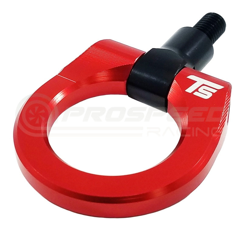 Torque Solution Billet Tow Hook Ring - Red TS-TR-RD | Pro Speed Racing