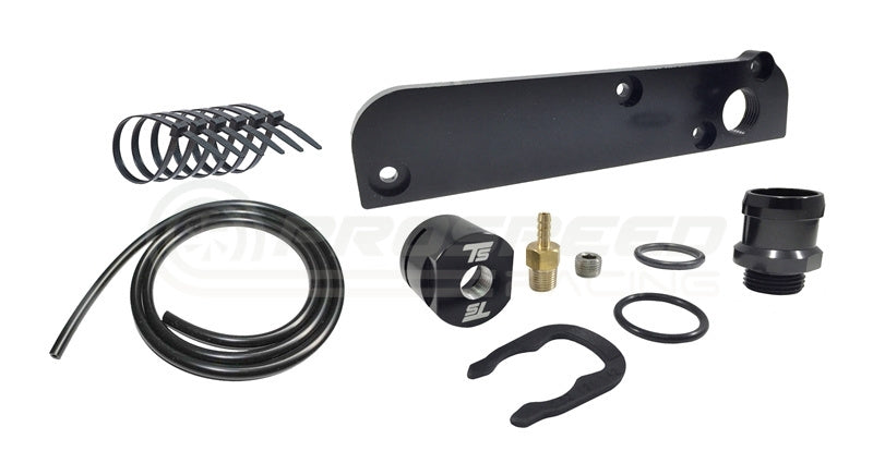 Torque Solution Billet PCV Adapter w/ Boost Cap Kit - Volkswagen/Audi 2 ...