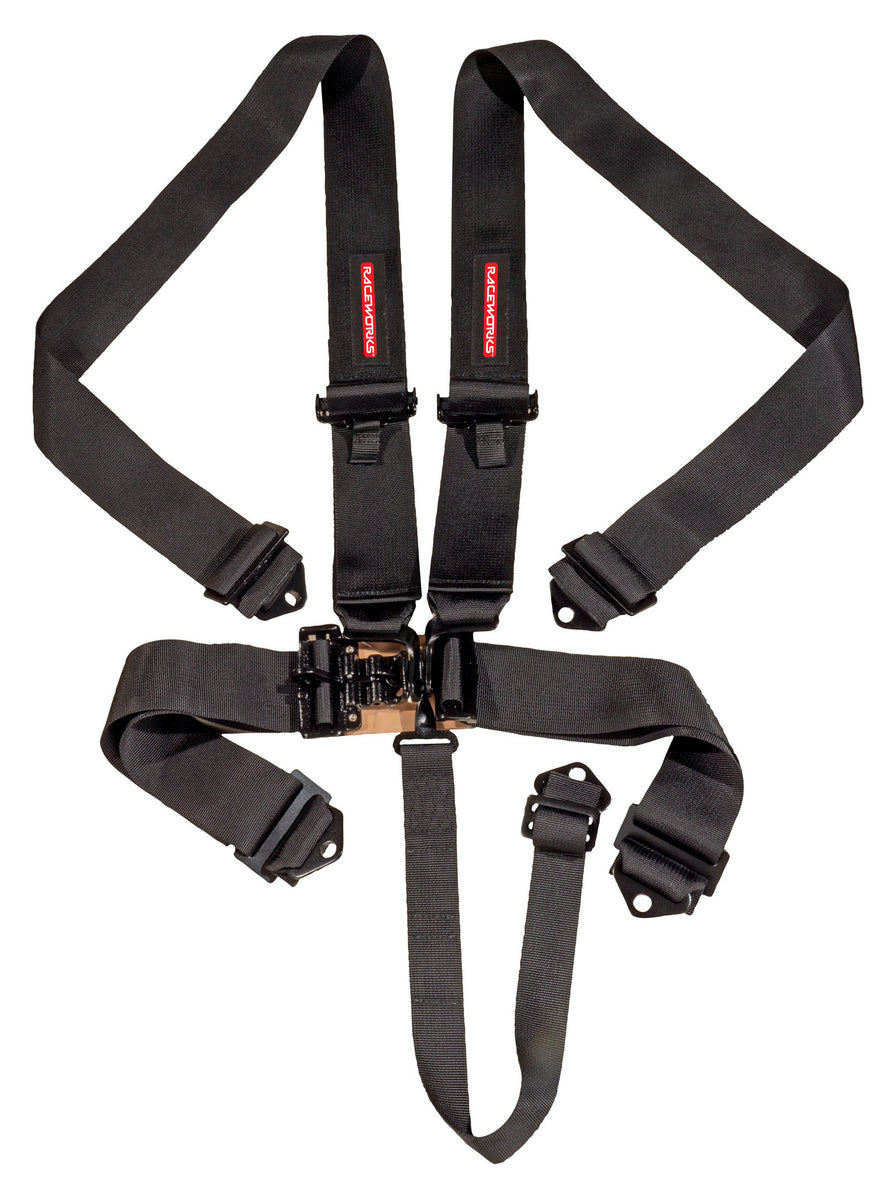 Raceworks SFI 5 Point Latch Link Harness HANS Compatible VPR-110BK ...
