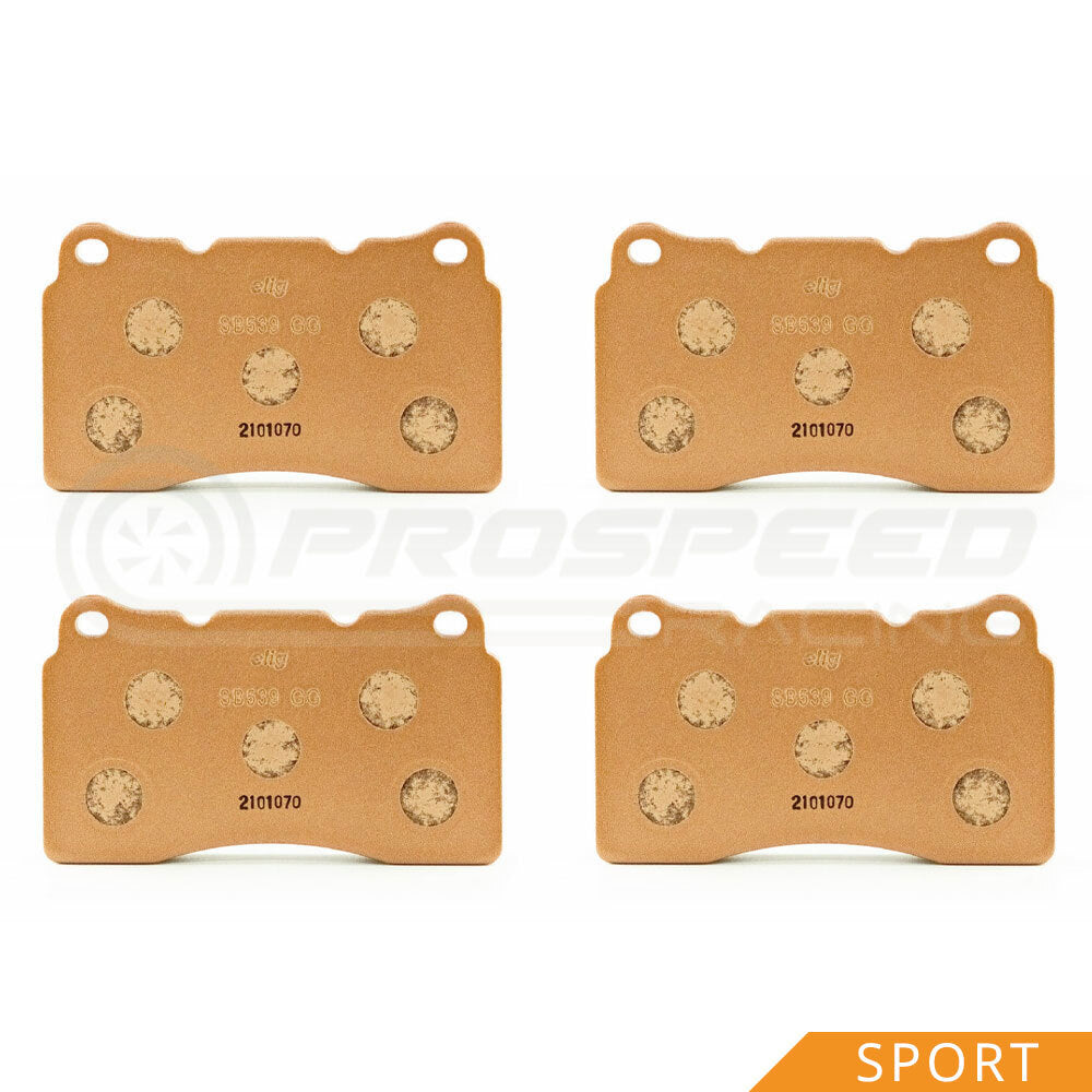 Elig Sports SB539 Front Brake Pads - STI/Evo/SS-V/FK8 Type-R/BRZ/86 ...