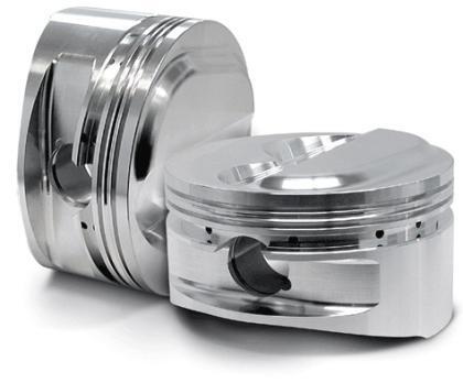 CP Pistons Forged Pistons Set of 5 - 9.5:1 Compression Audi TT RS 8S ...