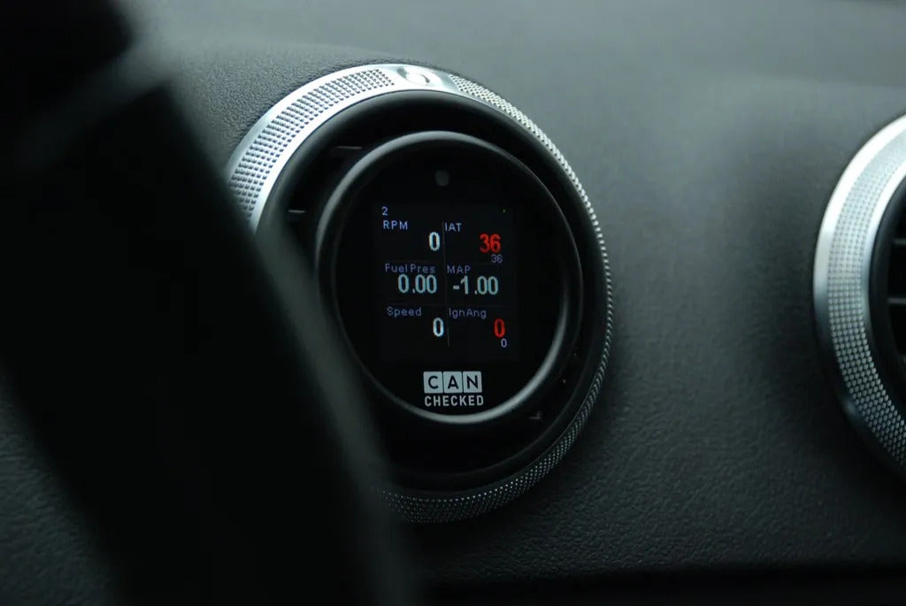Canchecked Mfd15 Gen2 Oled Programmable Canbus Gauge Display Kit Audi ...