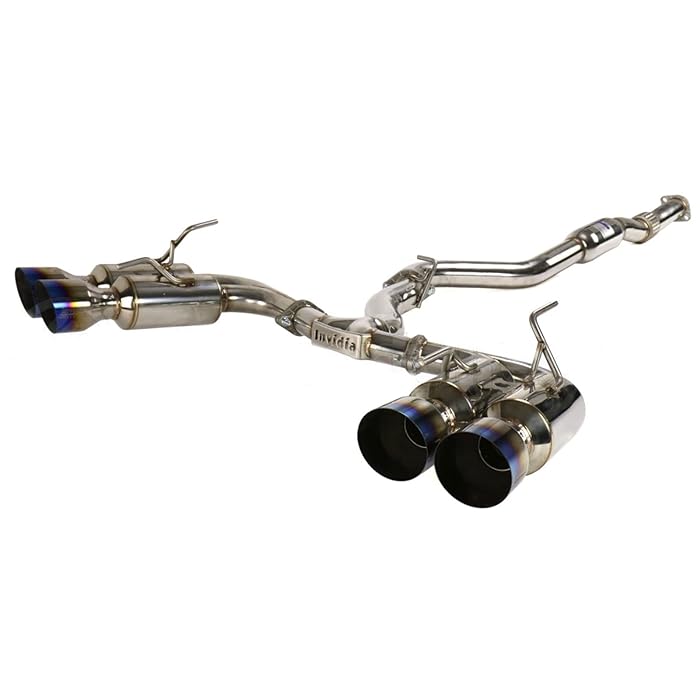 Invidia R400 Turbo Back Exhaust Subaru WRX/STI Hatch TBE-HS08STI5GM4 ...